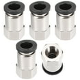 Push to Connect Tube Fitting,Adapter,8mm Tube OD x 1/8BSPT Female ...