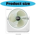 Practical Small Cooling Fan Air Circulation Fan with 3 Adjustable Speed ...