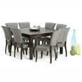 Simpli Home Joseph 9-Piece Dining Set - Walmart.com