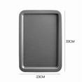 4pcs Commercial Quality Baking Sheet Pan Set, Carbon Steel Cookie Sheet ...