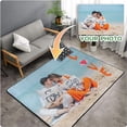 Custom Rug with Logo for Bedroom, Personalized Rugs Add Your Own Photo ...