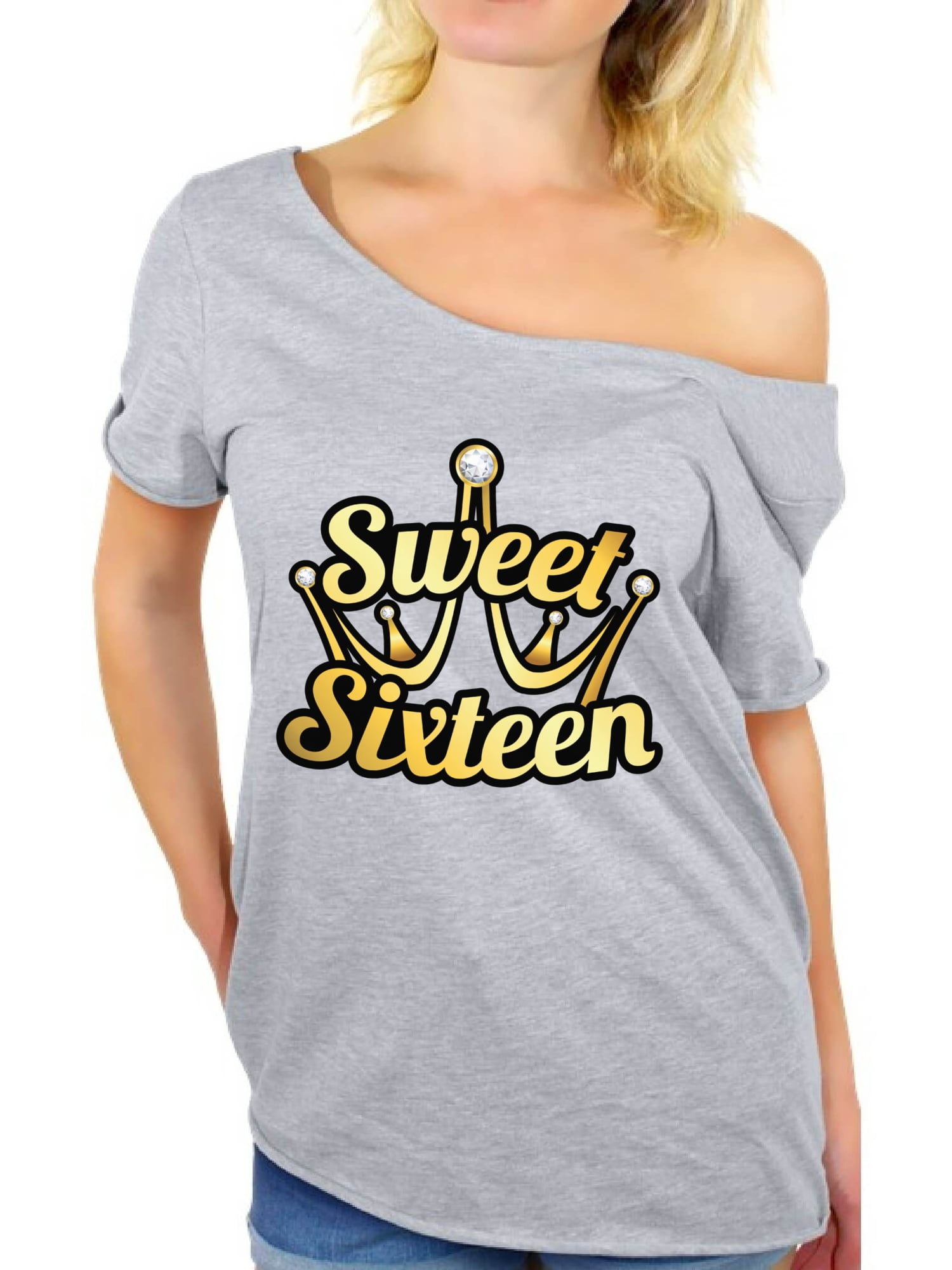 Awkward Styles - Awkward Styles Sweet Sixteen Off the Shoulder Shirt ...