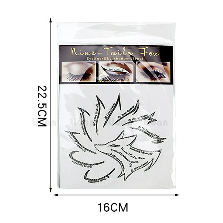Winged Eyeliner Stencil Printable