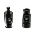Paracord Planet 2 Hole Detachable Cord Locks – Black, Plastic, Dual ...