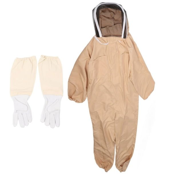 Beekeeping Suit Canvas Full Body Beekeeper Outfit Protective Clothing ...