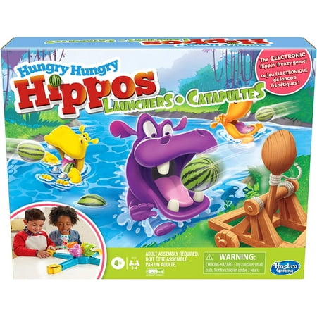 XBRW Hungry Hungry Hippos Launchers Game for Kids Ages 4 and Up ...