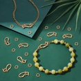 40 Sets Tibetan Style Hook and Eye Clasps Golden Hook: 12mm wide 20.5mm ...