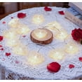 Battery Powered Heart-Shaped String Lights - Romantic LED Fairy Lights ...