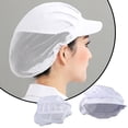 Cotton Mesh Chef Hat for Catering Kitchen Work - Breathable Anti Hair ...