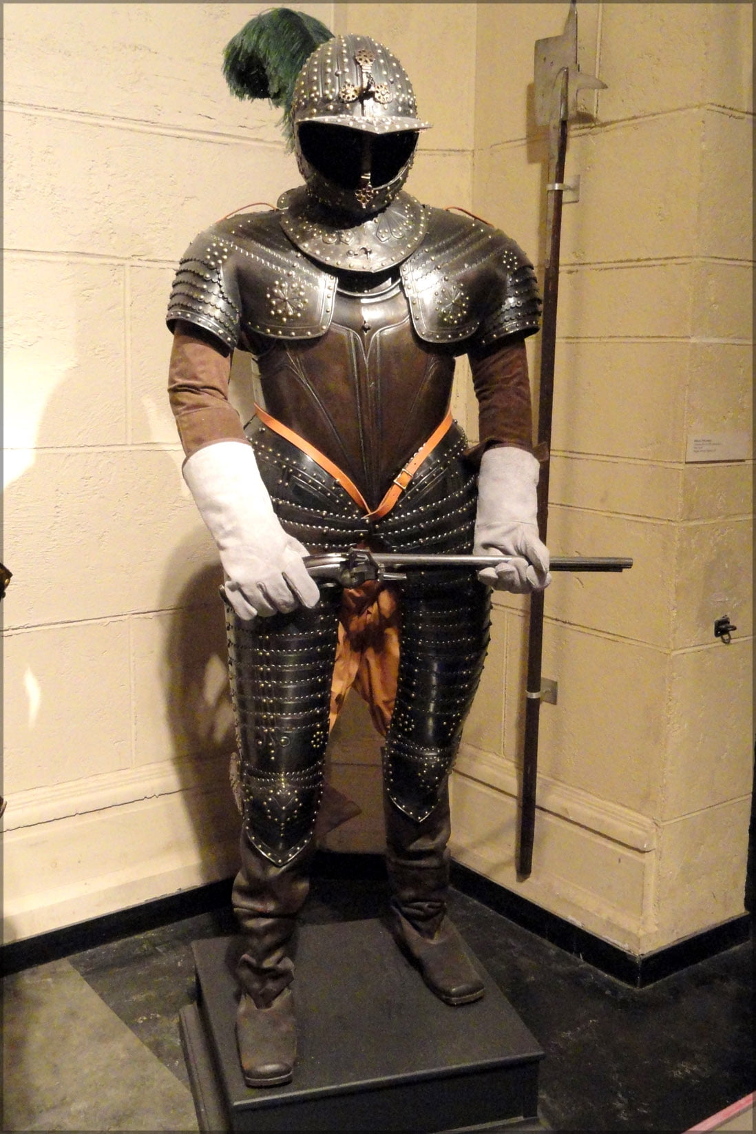 24"x36" Gallery Poster, Three-quarter cuirassier armor & wheel-lock ...