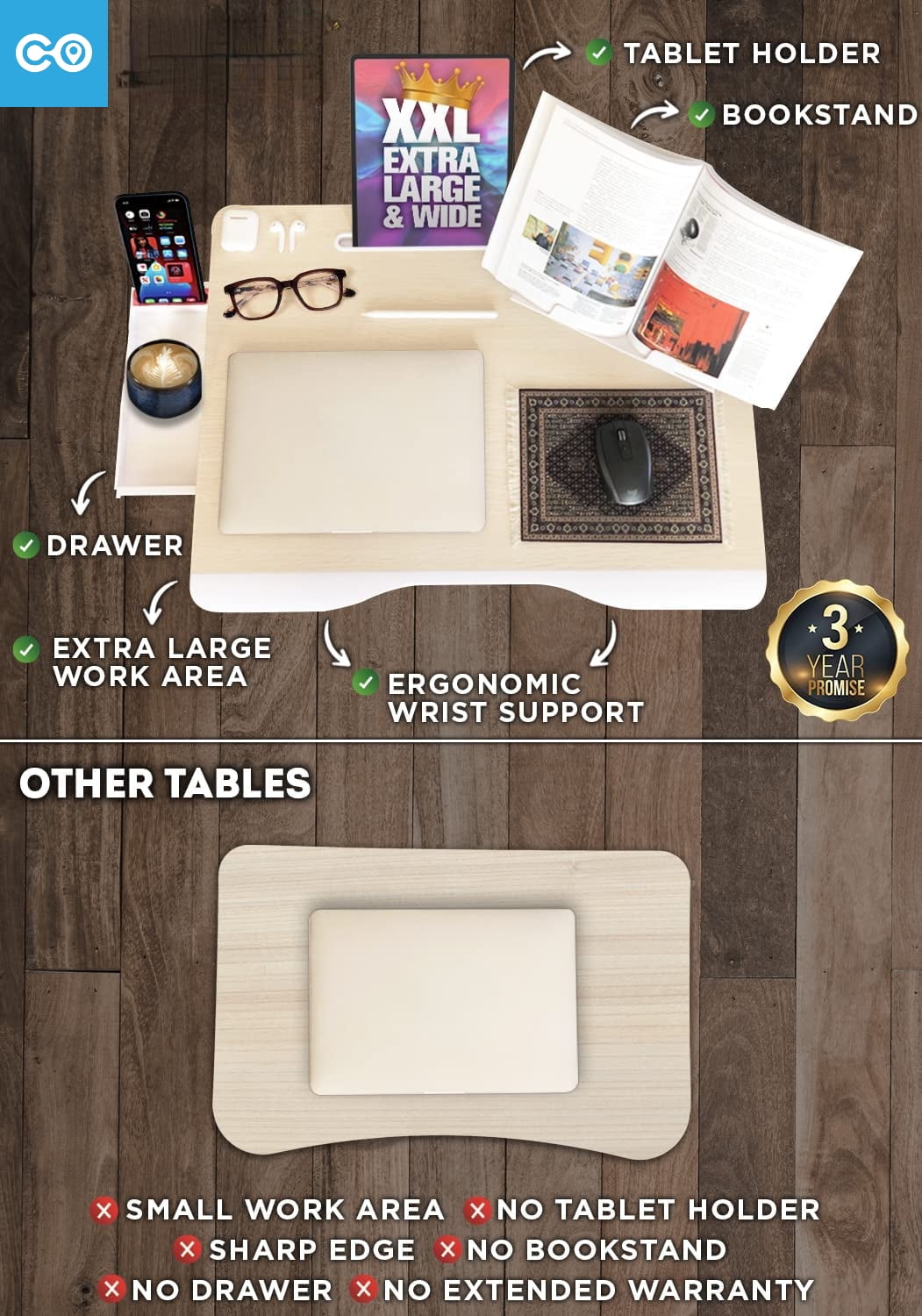 Oversized Lap Desk