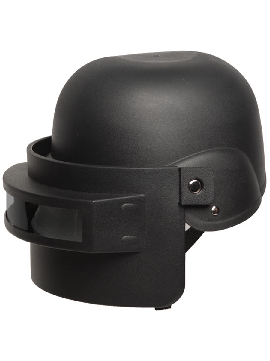 UnderWraps Adult's SWAT Police Helmet With Face Mask Costume Accessory ...