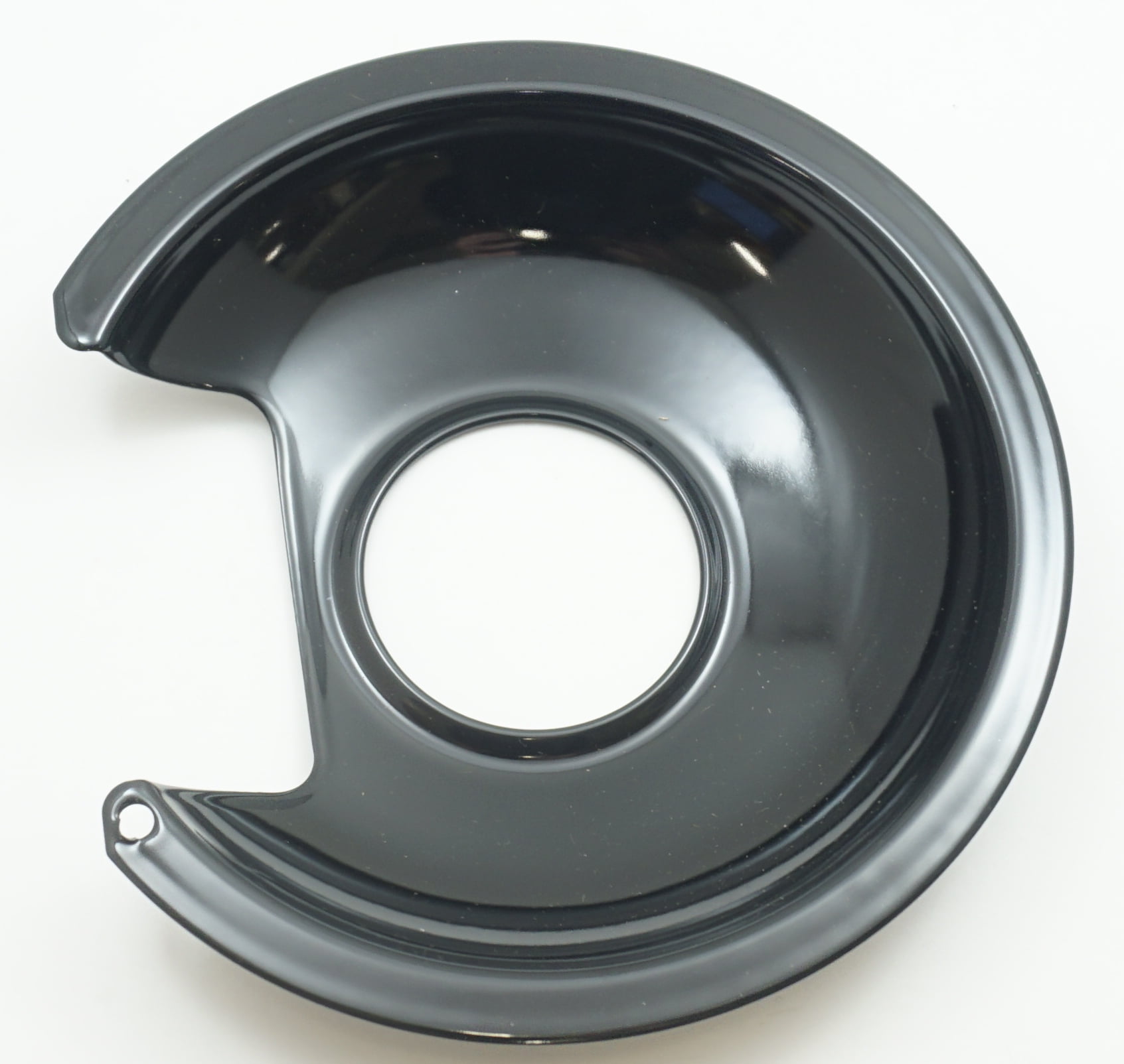 Range Black Porcelain 6" Drip Pan for Most Fixed Elements, 413-6 ...