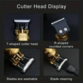 T9 Portable Vintage Hair Trimmer - USB Fast Charging Cordless Barber ...