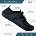 FITKICKS HydroSport Land-to-Water Footwear Barefoot Shoes, Black (Unisex) - Walmart.com