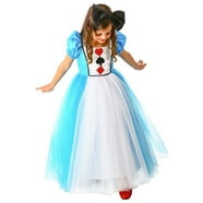 Girls Blue Ice Princess Costume - Walmart.com