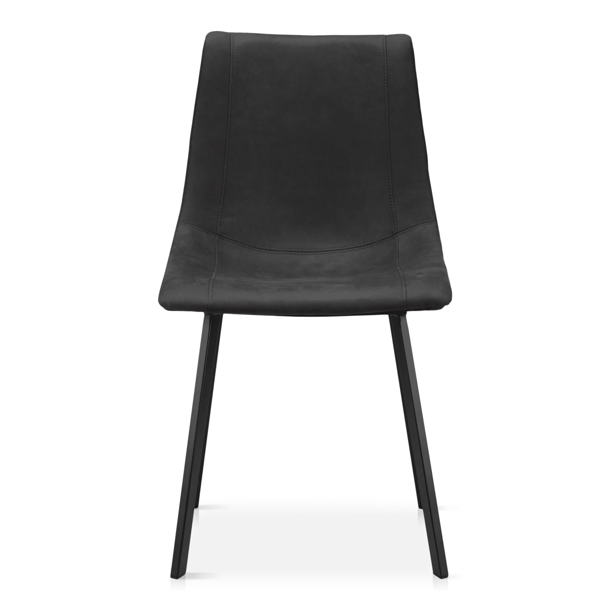 Click here for Bouclair Black Textured Faux Leather And Metal Din... prices