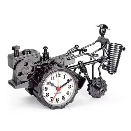 Tractor Model Alarm Clock Old-fashioned Digital Clock For Home Office ...