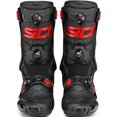 Sidi Rex Air Mens Motorcycle Boots Black/Red 41 EUR - Walmart.com