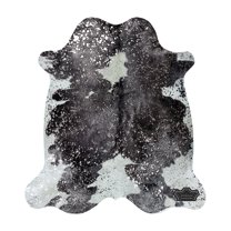 Free Shipping! 100% Genuine Leather Cowhide Rug with Tiger Print ...