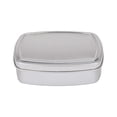Aluminum Soap Dish With Lid, Rectangular Metal Tin Box For Camping Gym ...