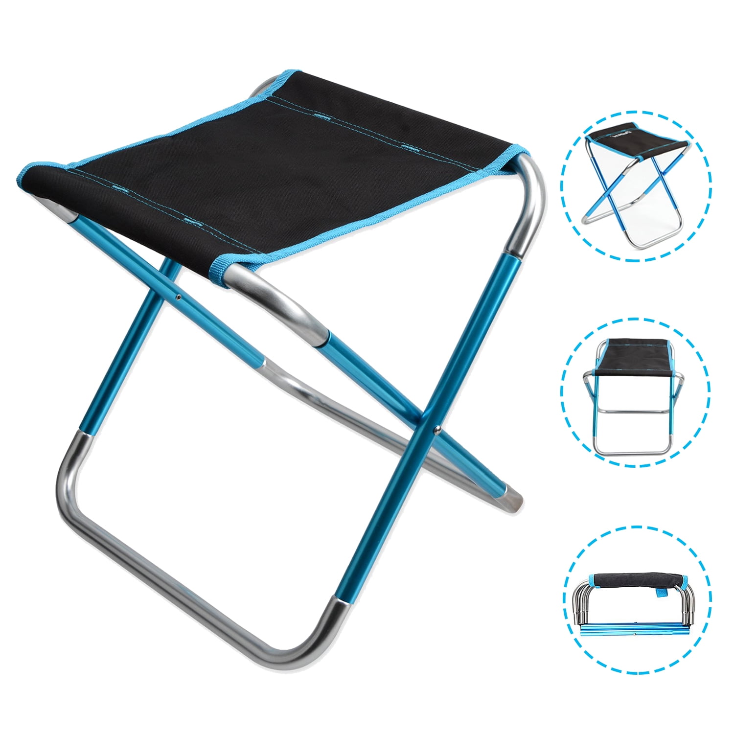 Saim foldable stools chair，fishing stools fold camp stools Backpacking ...