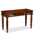 vidaXL Writing Table Solid Sheesham Wood 47.2"x19.7"x29.9" - Walmart.com