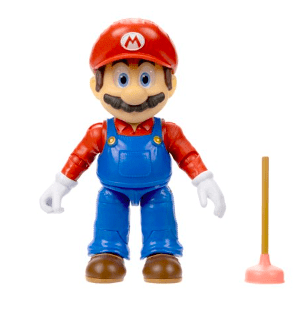 SUPER MARIO It's-A Me, Mario! Collectible Action Figure In