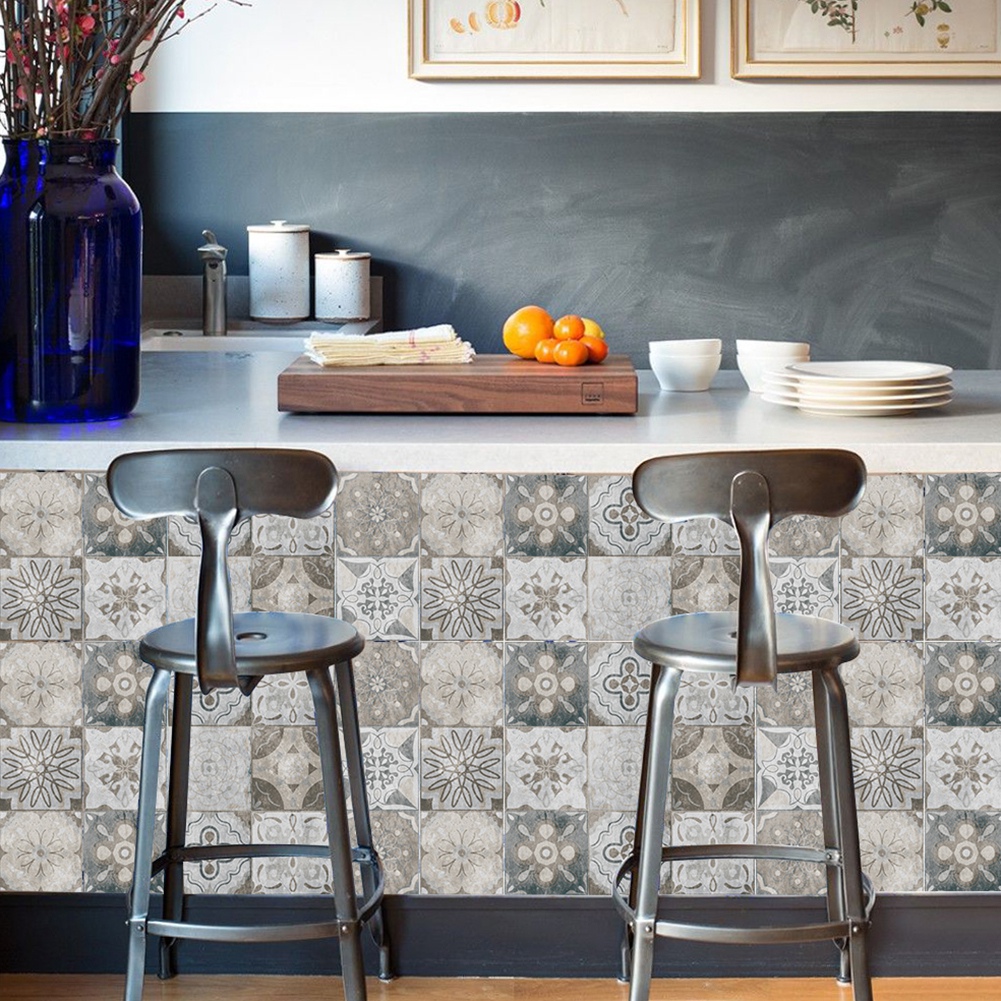 24 PC Art Peel and Stick Wall Sticky Backsplash Vinyl Waterproof ...