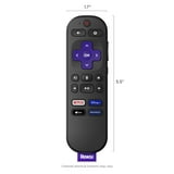 Roku Voice Remote (Official) for Roku Players, Roku Audio, and Roku TV ...