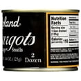 Roland Escargot Snails, Very Large, 24 Count per Pack, Ready to Cook, 7 ...