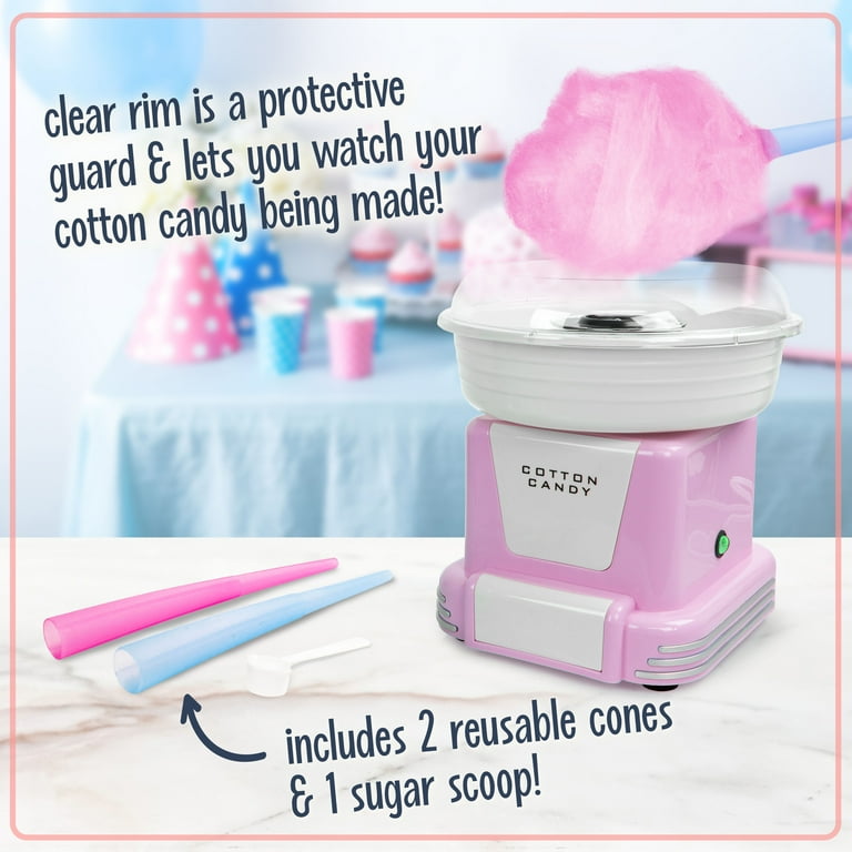 Cotton Candy Machine Nostalgia Classic Retro Hard & Sugar Free Candy