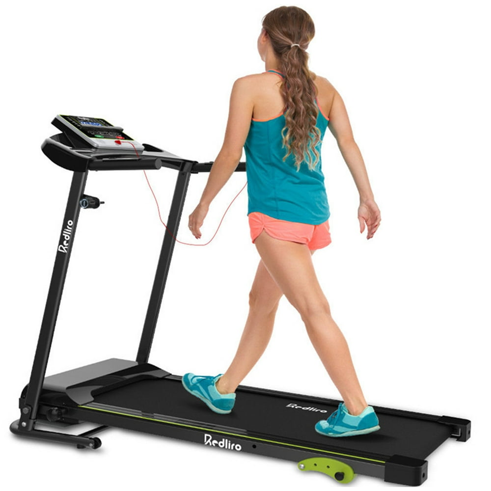 Redliro Folding Exercise Treadmill With Incline For Home Compact
