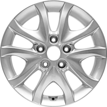 Aluminum Wheel Rim 16 inch for Toyota Corolla 19 5 Lug Silver - Walmart.com
