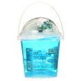 Elmer's Blue Clear Pre-Made Slime 1.5 lb Bucket with Mix-Ins Ocean ...