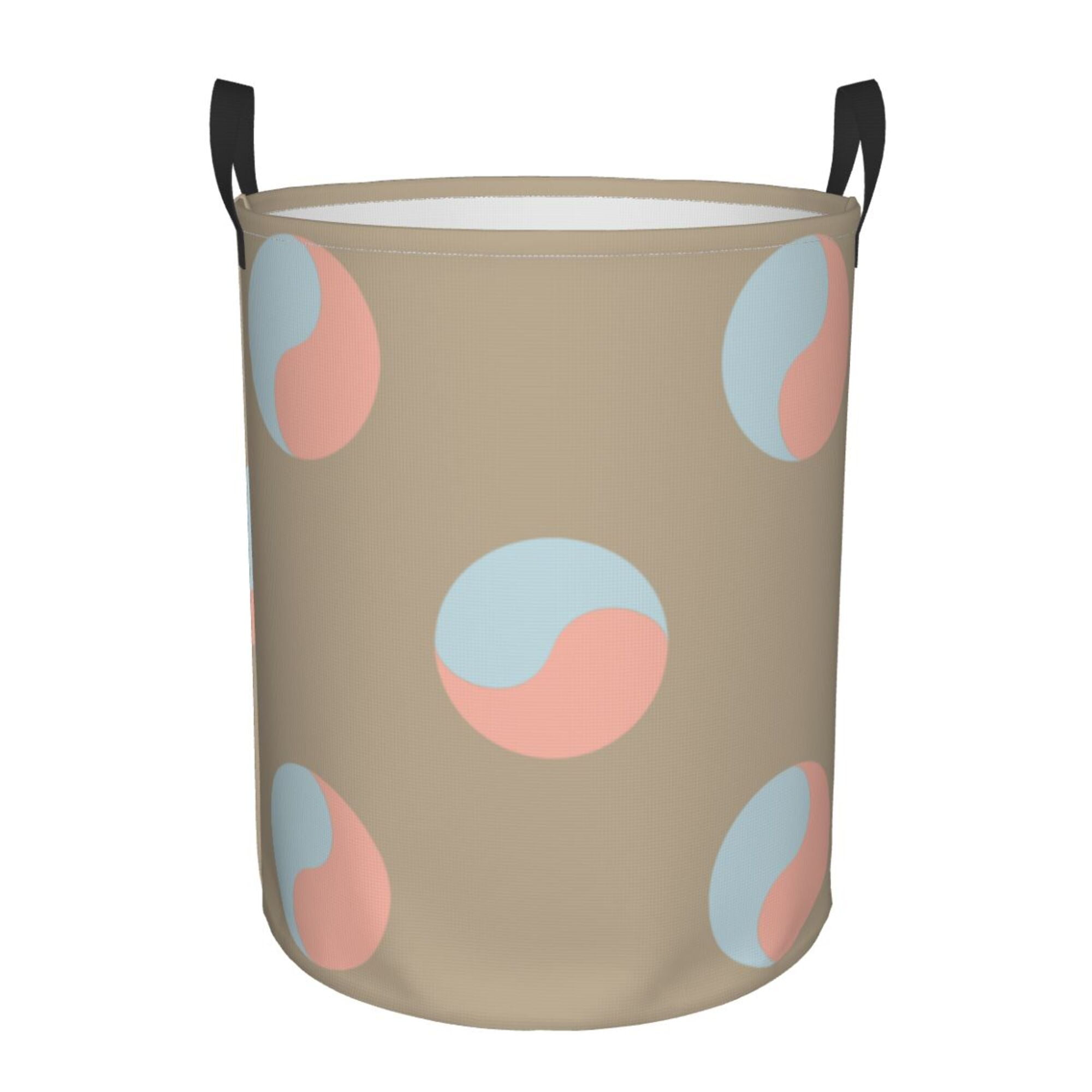 XMXY Round Laundry Basket Organizer, Planet Fish Waterproof Collapsible ...