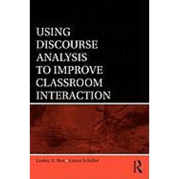 Using Discourse Analysis to Improve Classroom Interaction - Walmart.ca