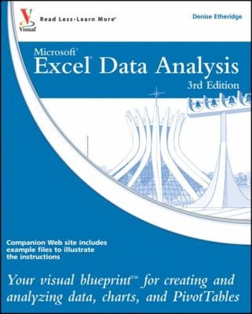 Pre-Owned Excel Data Analysis: Your Visual Blueprint for Creating and Analyzing Data, Charts ...