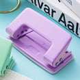 Double Hole Punch 6mm Hole Spacing 2 Hole Paper Puncher Desktop Paper ...