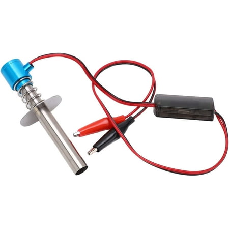 RC Car Igniter Kit with N4 Hot Glow Plug Gasket 6‑12V Igniter for ...