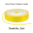 Twisted Nylon Twine Thread Beading Cord 2mm 13M/43 Feet Extra Strong ...