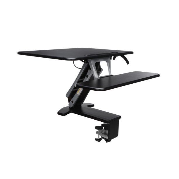 OFM Model 5200S Height Adjustable Sit-to-Stand Small Workstation, Black ...
