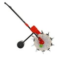3.5-7.8cm Hand Push Roller Seeder Corn Soybean Fertilizer Machine ...