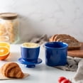 Butter Crock With Water Line for Countertop, French Dish With Lid ...