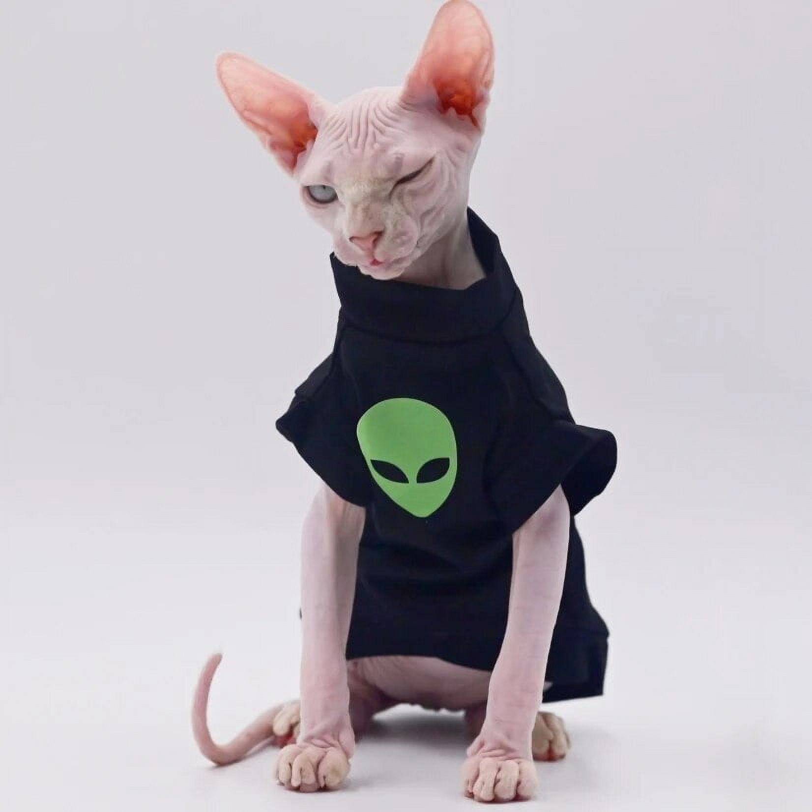 Click here for Duomasumi Hairless Cat Clothes Soft Warm Cat Hoodi... prices