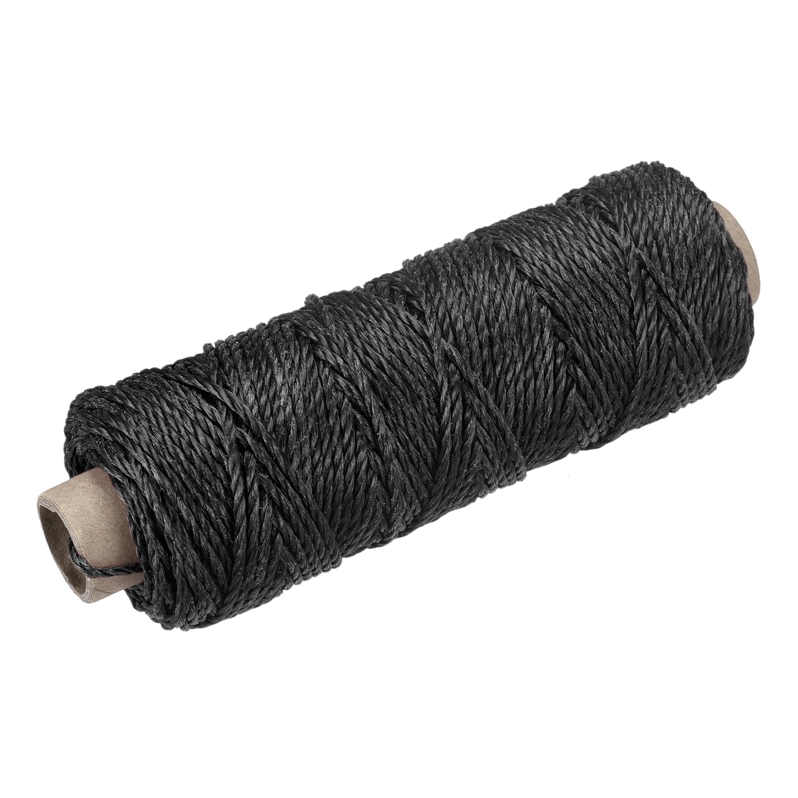 Uxcell Braid Nylon Mason Line Black 50M/164 Feet 2MM Dia for DIY ...
