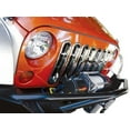 Rampage by RealTruck Grille for Jeep Wrangler YJ | Chrome, Steel | 7509 ...