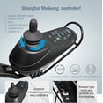 Electric Wheelchair with Remote Control Transport Folding Air Travel ...