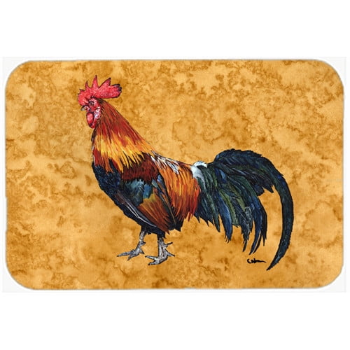 Caroline's Treasures Rooster Kitchen/Bath Mat - Walmart.com