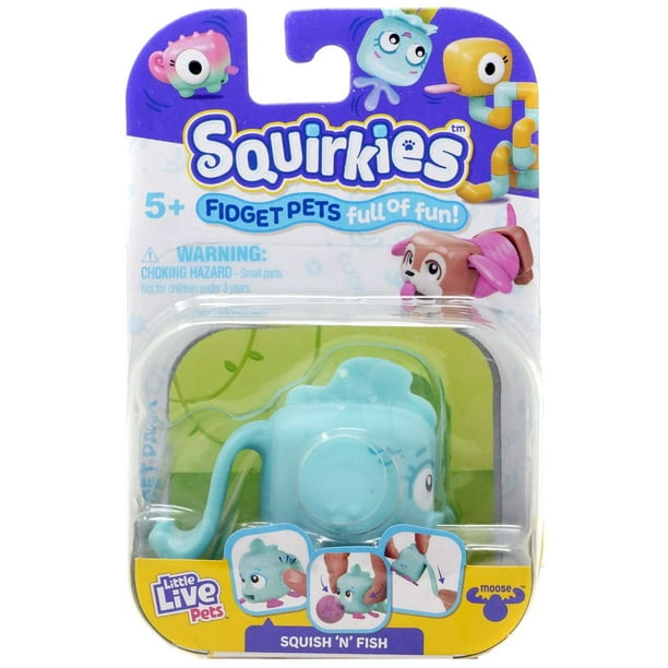Little Live Pets Squirkies Squish 'N' Fish Figure - Walmart.com